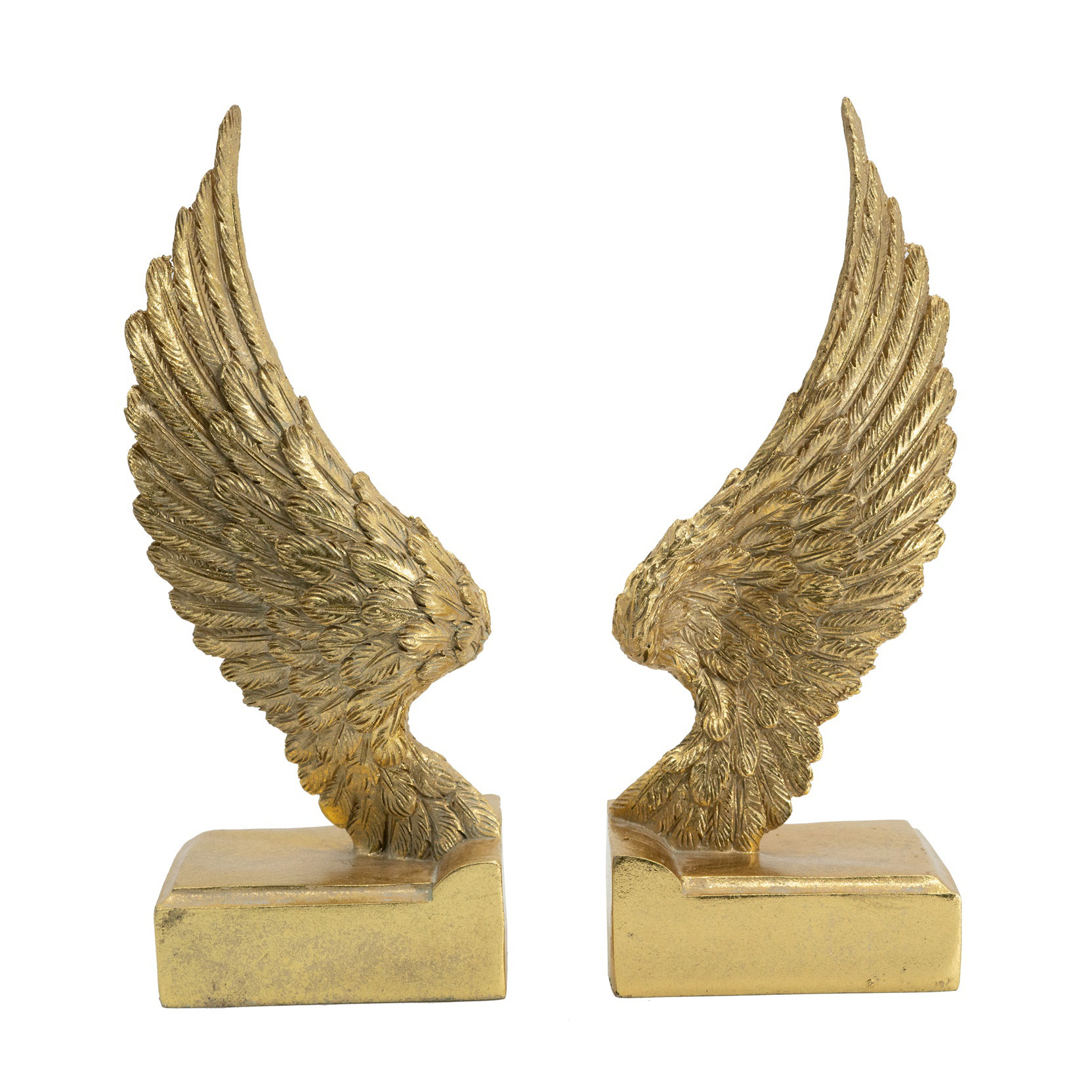 Trinx Wing Bookends | Wayfair