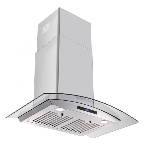 Tieasy 30" 700 CFM Convertible Wall Mount Range Hood & Reviews | Wayfair