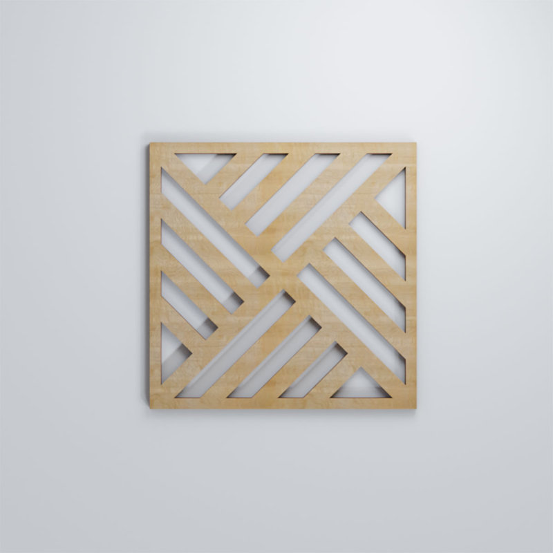 PCI Enterprises Allen Decorative Fretwork Wood Wall Panels & Reviews ...