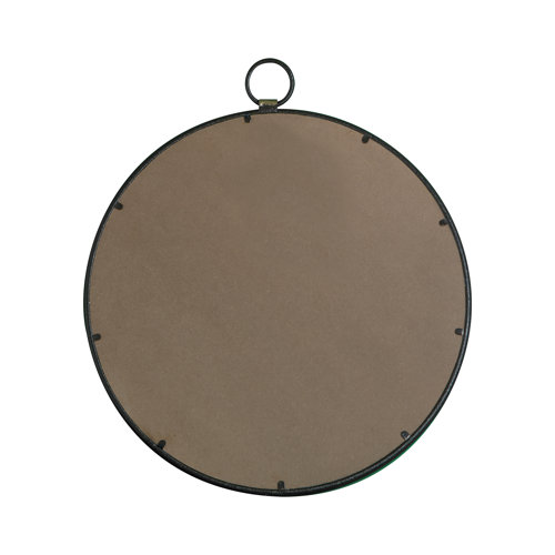 Three Posts Aahil Round Metal Wall Mirror & Reviews | Wayfair.co.uk
