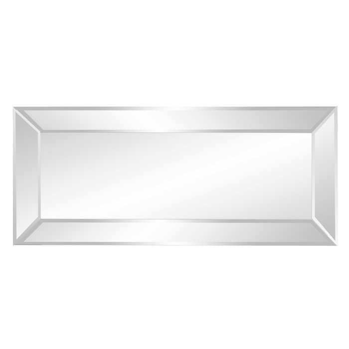 House of Hampton® Daesha Rectangle Glass Wall Mirror & Reviews | Wayfair