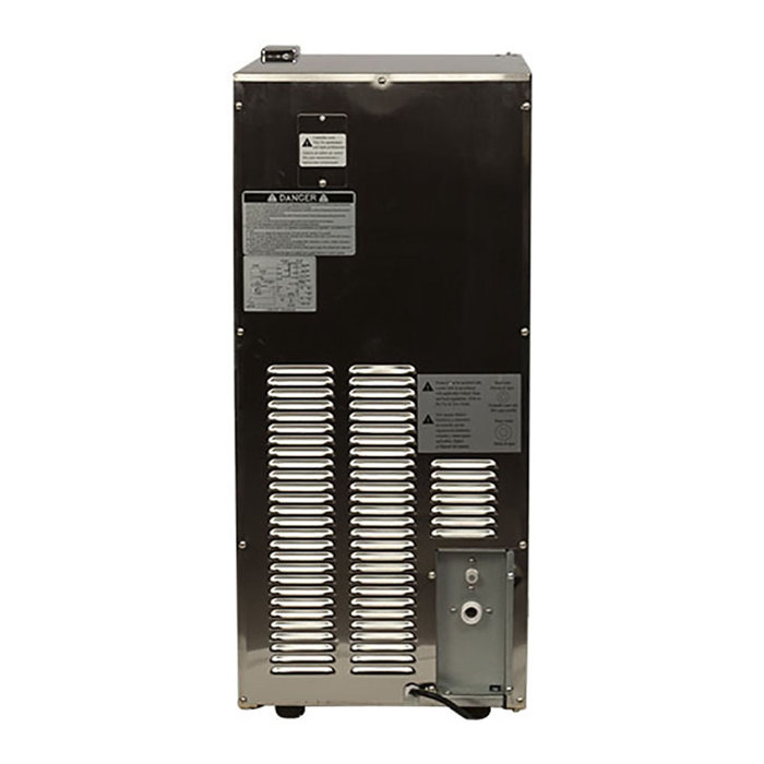 Edgestar Outdoor Party 50 Lb. lb. Daily Production Cube Clear Ice ...