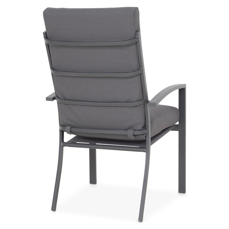 ClassicLiving High Back Chair Matzo L.60 L.72.5 H.93 Grey | Wayfair.co.uk