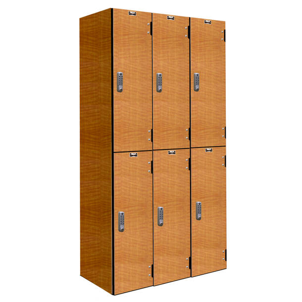 Hallowell VersaMax 2 Tier 3 Wide Locker | Wayfair