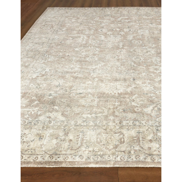 Exquisite Rugs Tuscany Hand Loomed Oriental Area Rug in Tan & Reviews ...