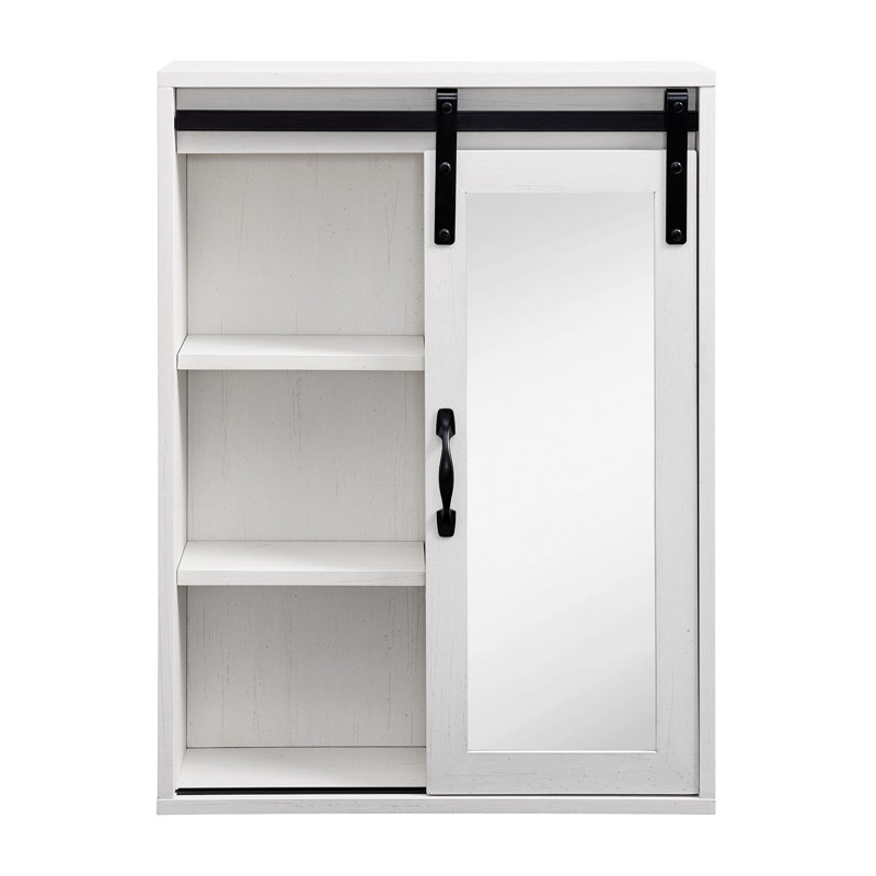 Gracie Oaks Jalia Wall Bathroom Cabinet & Reviews | Wayfair
