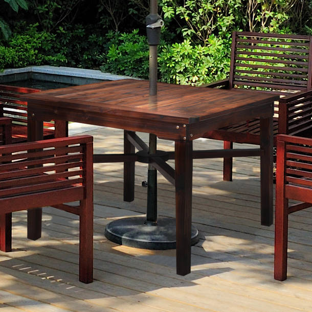 Lark Manor Hille Teak Outdoor Bench & Reviews | Wayfair