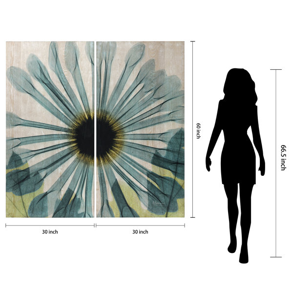 Gracie Oaks Wild Flower by Albert Koetsier - 2 Piece Graphic Art Set on ...