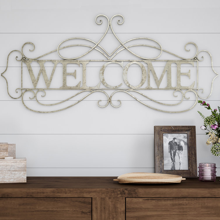 Winston Porter Welcome Wall Décor & Reviews | Wayfair