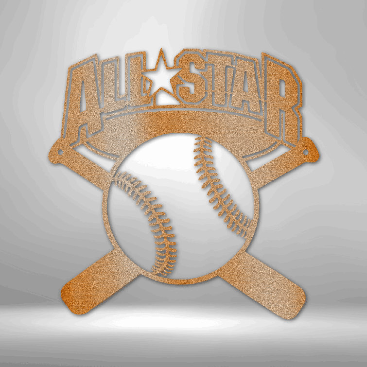 Bungalow Rose All Star Baseball Fan Wall Décor | Wayfair