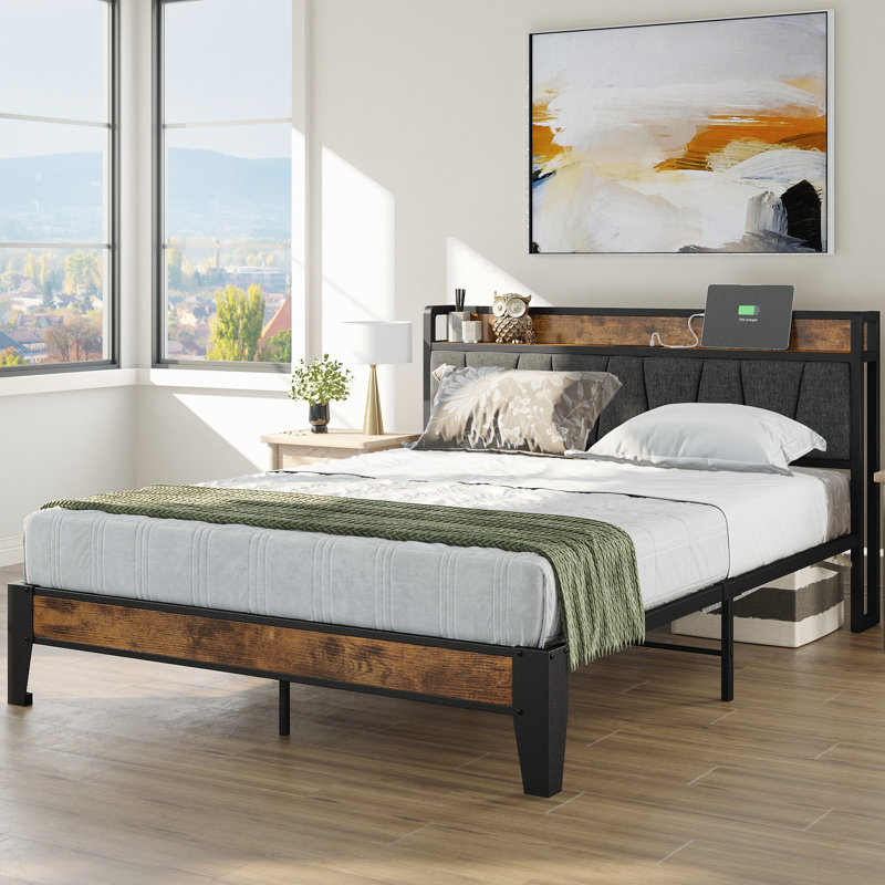 17 Stories Tharsiga 39'' Bed Frame & Reviews | Wayfair