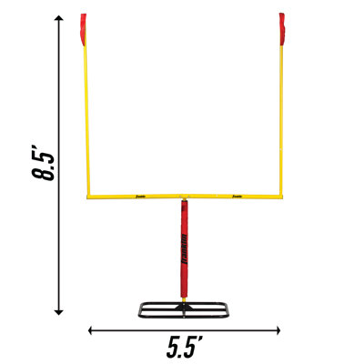 Franklin Sports Authentic Steel Football Goal Post 8.5' X 5.5' | Wayfair