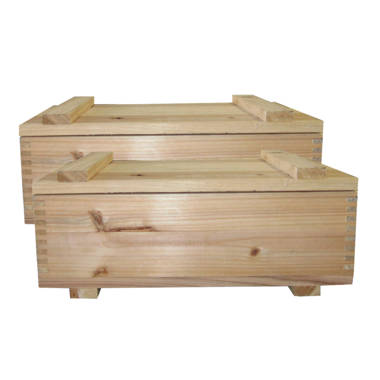Loon Peak® Storage Solid Wood Boxes & Reviews | Wayfair