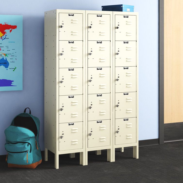 Hallowell Premium 5 - Tier 36'' Wide Locker & Reviews | Wayfair
