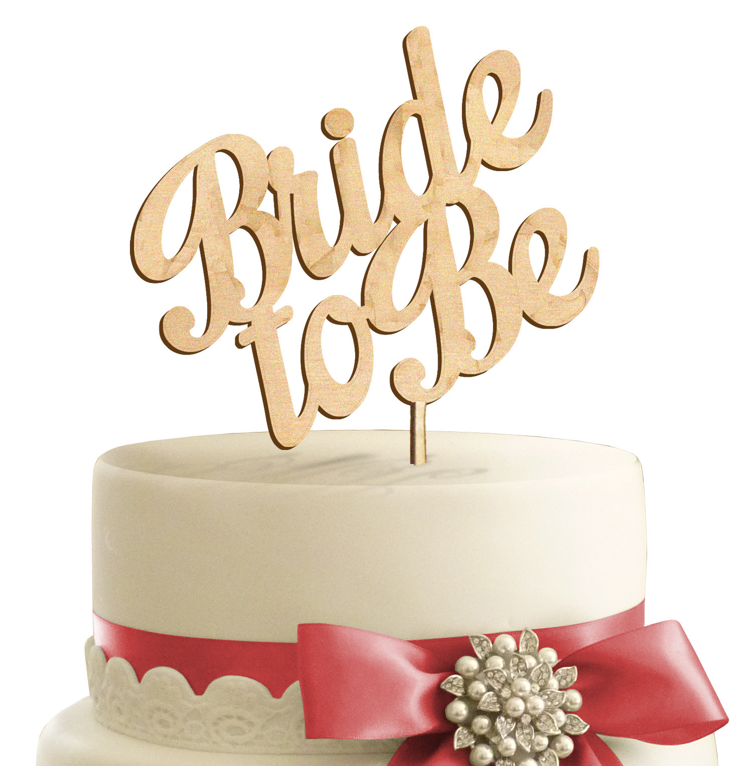 aMonogramArtUnlimited Bride To Be Cake Topper | Wayfair