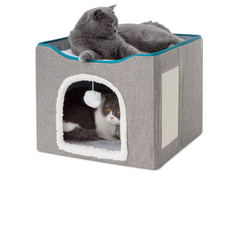 Tucker Murphy Pet™ Chabak Square Cat Bed | Wayfair