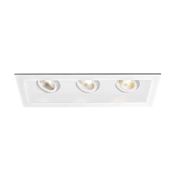WAC Lighting Mini Multiple 3-Light Remodel Housing 3.5" LED Recessed ...
