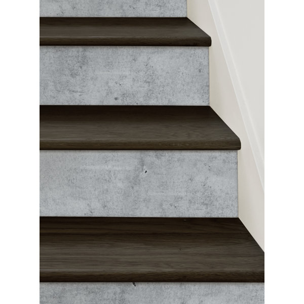 17 Stories Cement Concrete Stair Riser Wall Decal | Wayfair