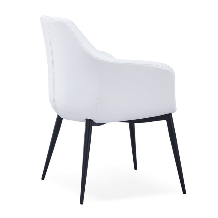 George Oliver Teegan Solid Back Arm Chair & Reviews | Wayfair