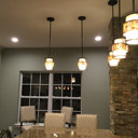 World Menagerie Bashir 3 - Light Shaded Drum Pendant & Reviews | Wayfair