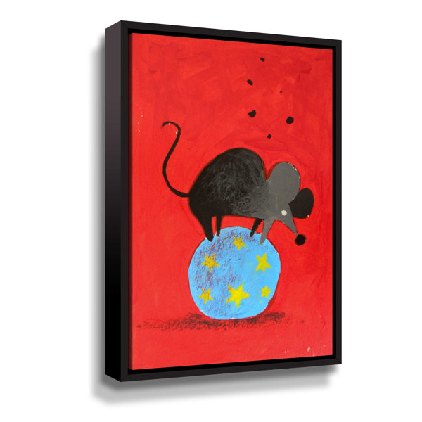 Zoomie Kids Circus Mouse by - Painting on | Wayfair