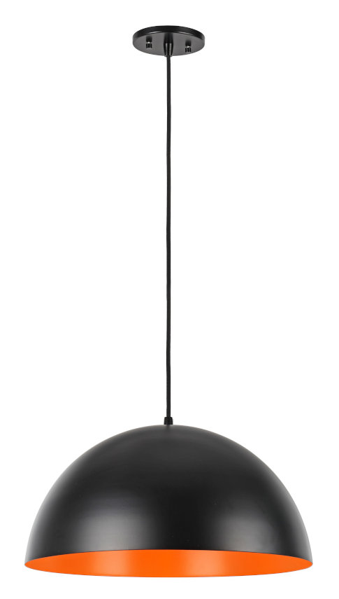 Aspen Creative Corporation 1 - Light Single Dome Pendant | Wayfair