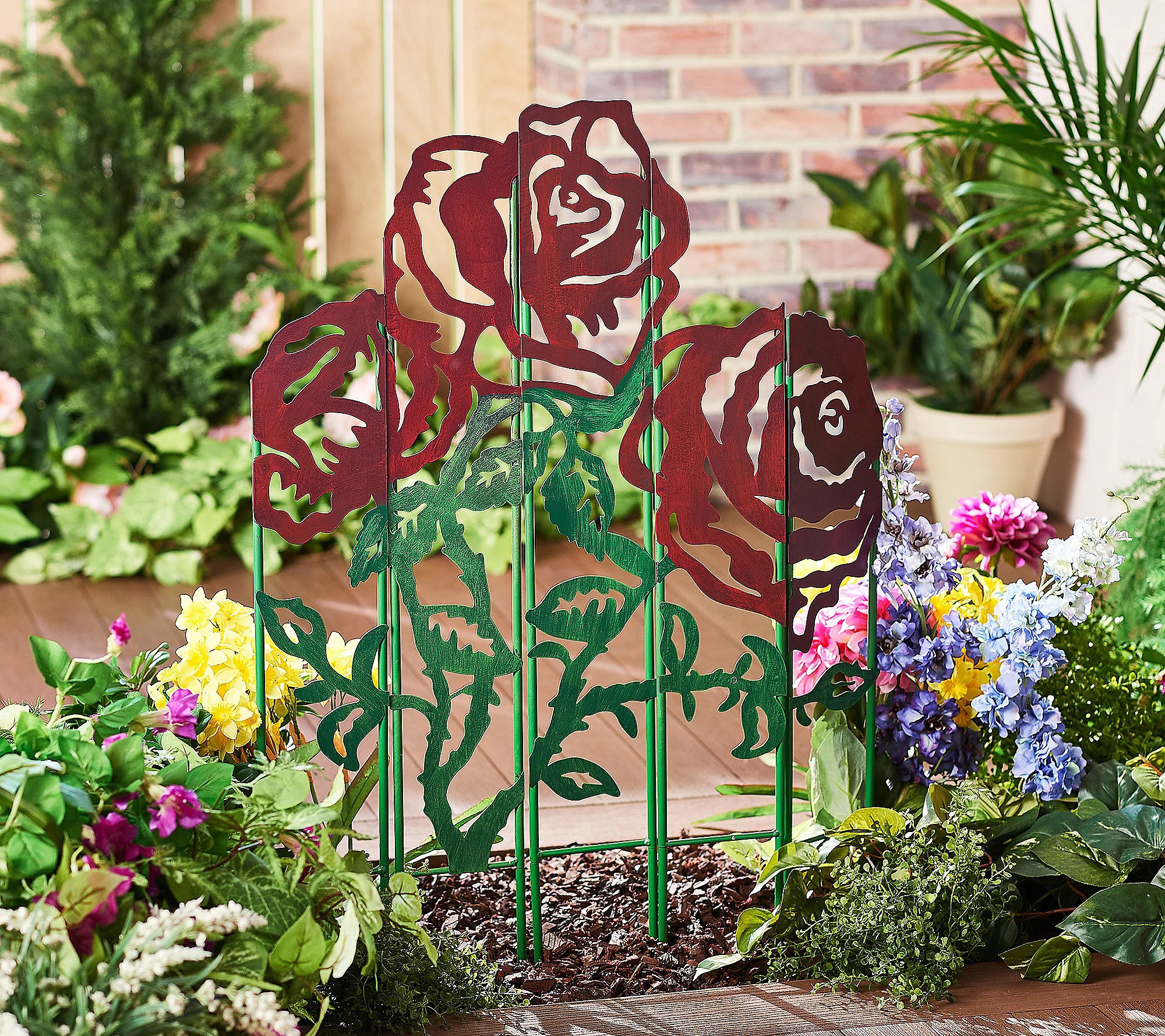Arlmont & Co. Mya-Grace Rose Garden Stake | Wayfair