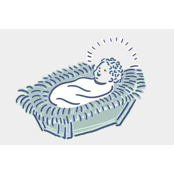 Winston Porter Baby Jesus - Wrapped Canvas Painting | Wayfair