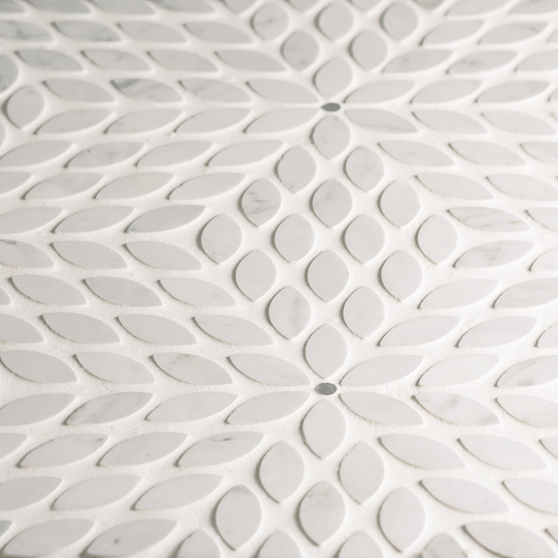 Bedrosians Celeste Marble Mosaic Wall & Floor Tile | Wayfair