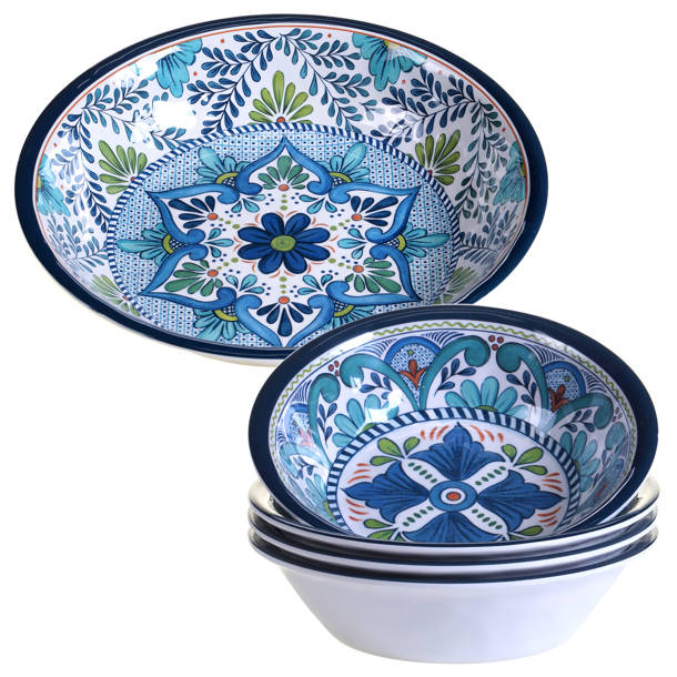 Certified International Talavera Melamine Dinnerware Set - Service for ...