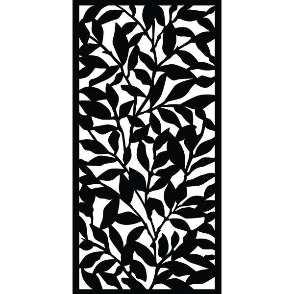 Matrix Decor Screens 6 ft. H x 3 ft. W Vinyl Privacy Screen & Reviews ...