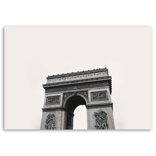 Ebern Designs Arc De Triomphe Paris - Wrapped Canvas Photograph ...