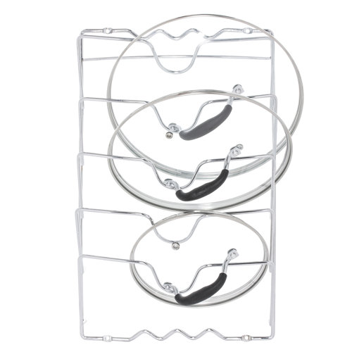 Rebrilliant Wall Mounted Pot Lid Rack & Reviews | Wayfair