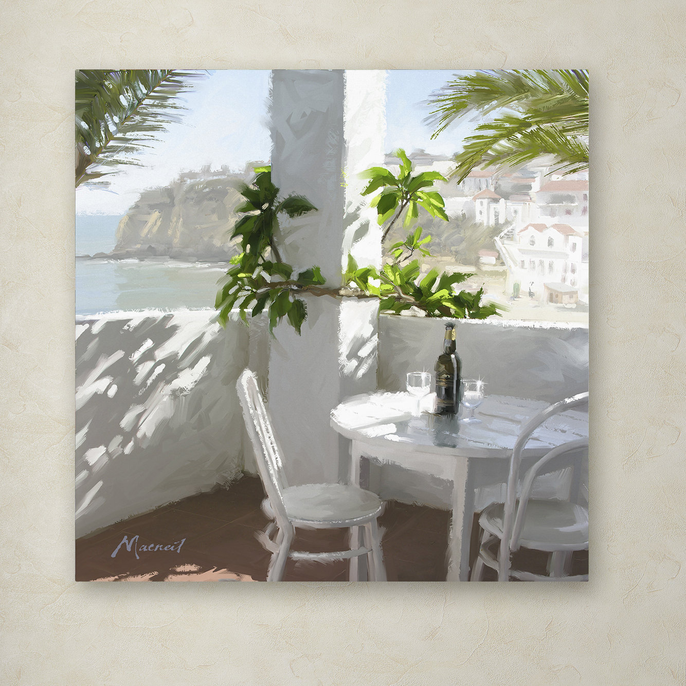 Trademark Art The Macneil Studio Mediterranean Café by The Macneil ...