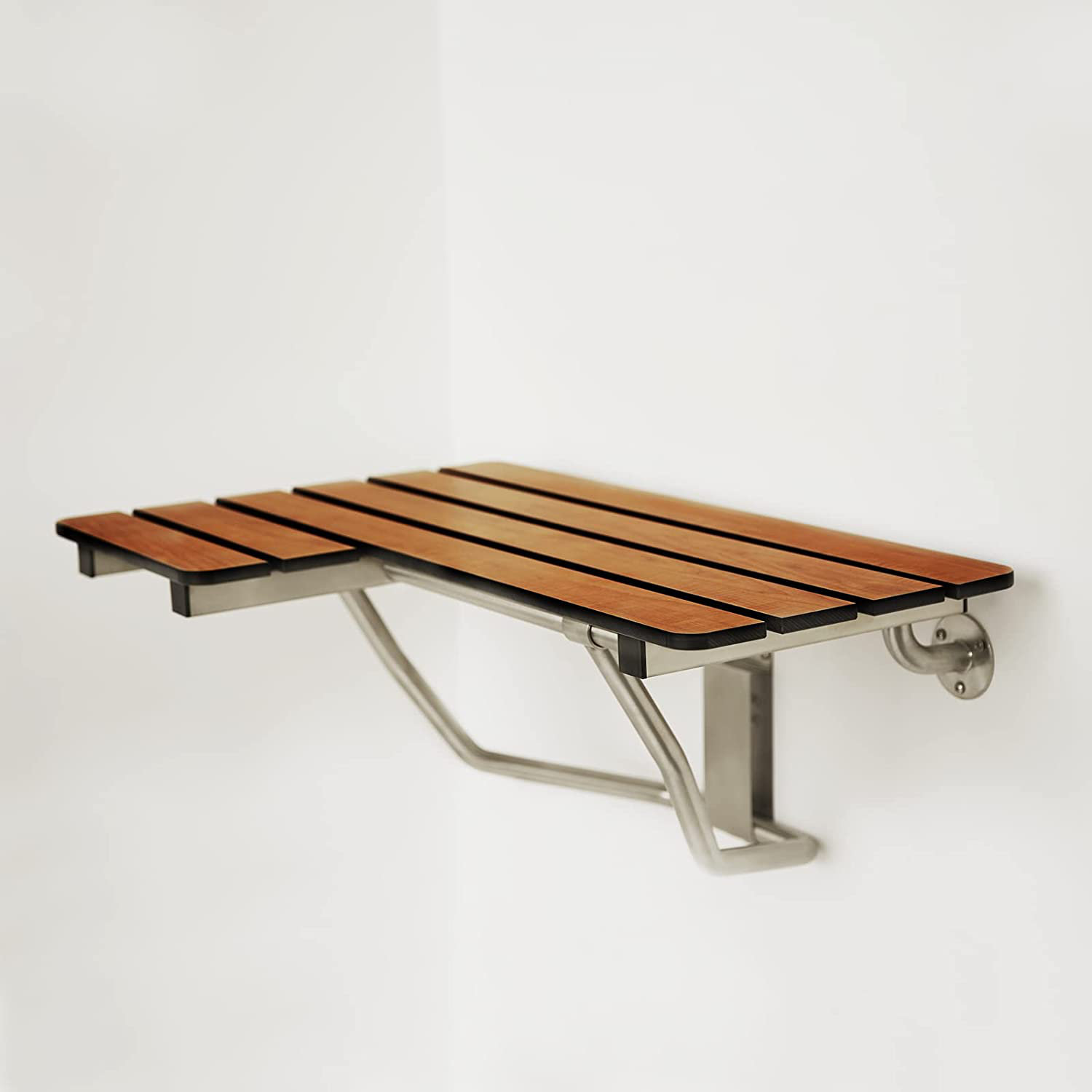 Seachrome Teak ADA Bariatric Transfer Bench Seat | Wayfair