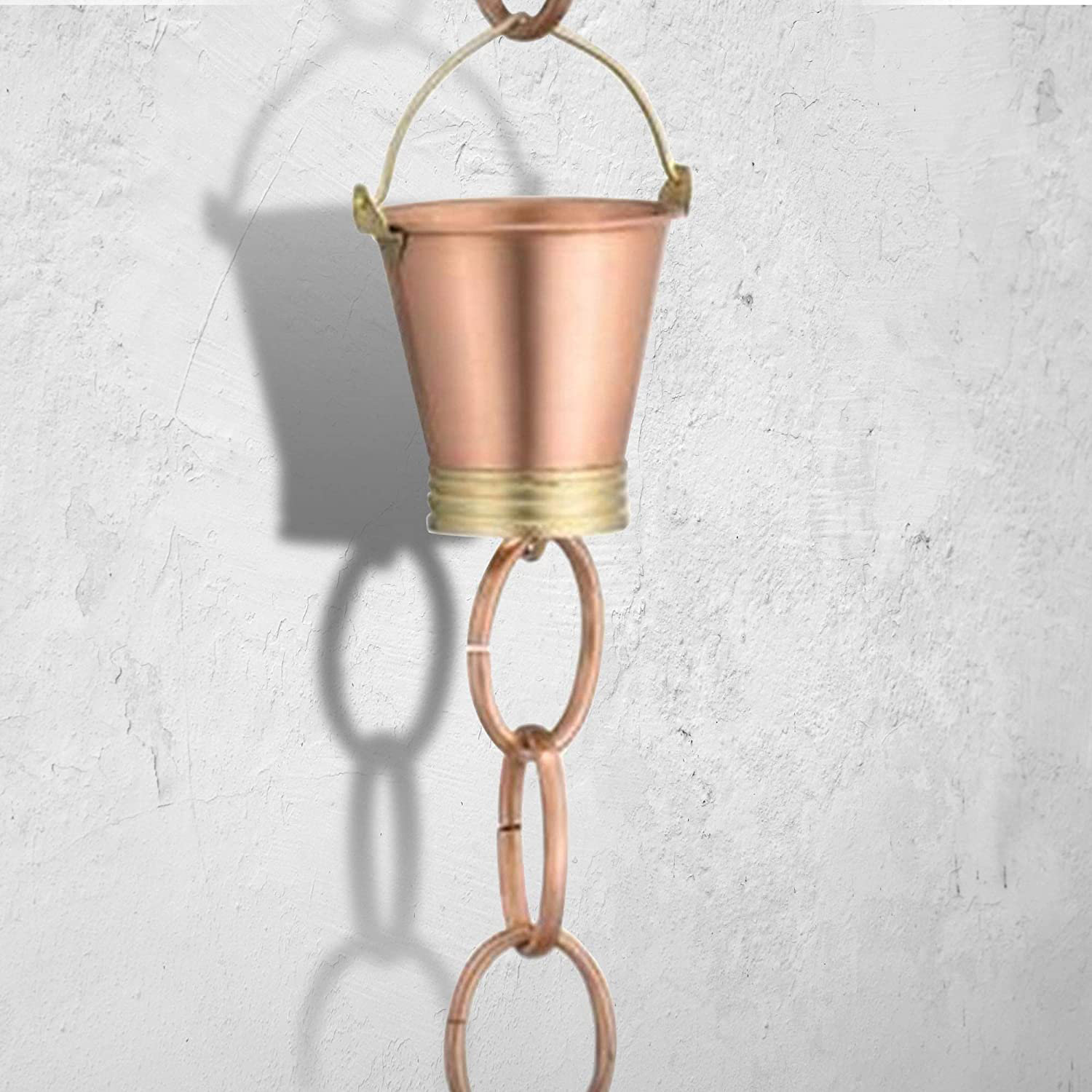 August Grove® Gologan Bucket Rain Chain | Wayfair