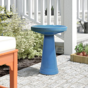 Wayfair | Ceramic Bird Baths You'll Love in 2022