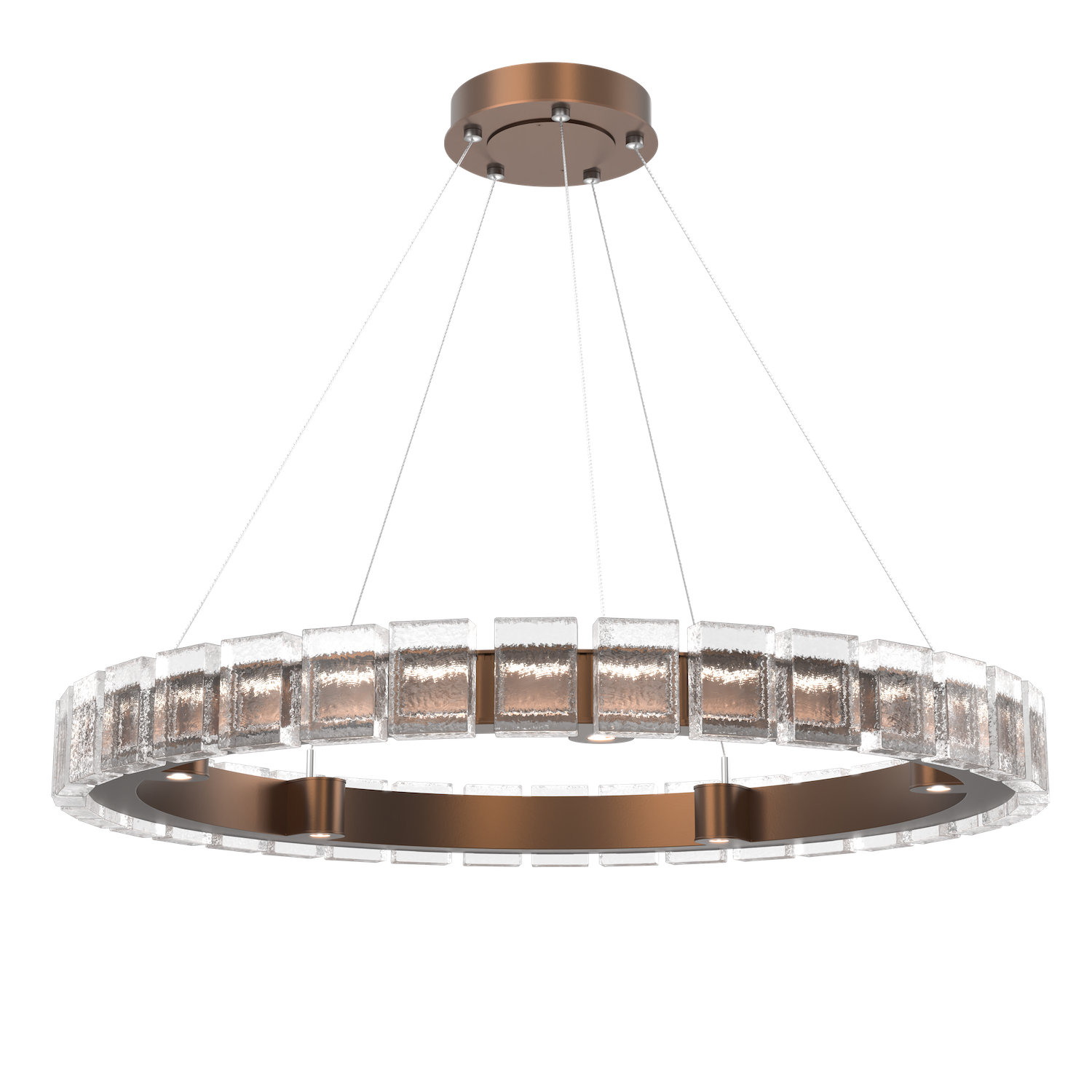 Hammerton Studio Tessera Ring Chandelier_Pave Glass | Wayfair