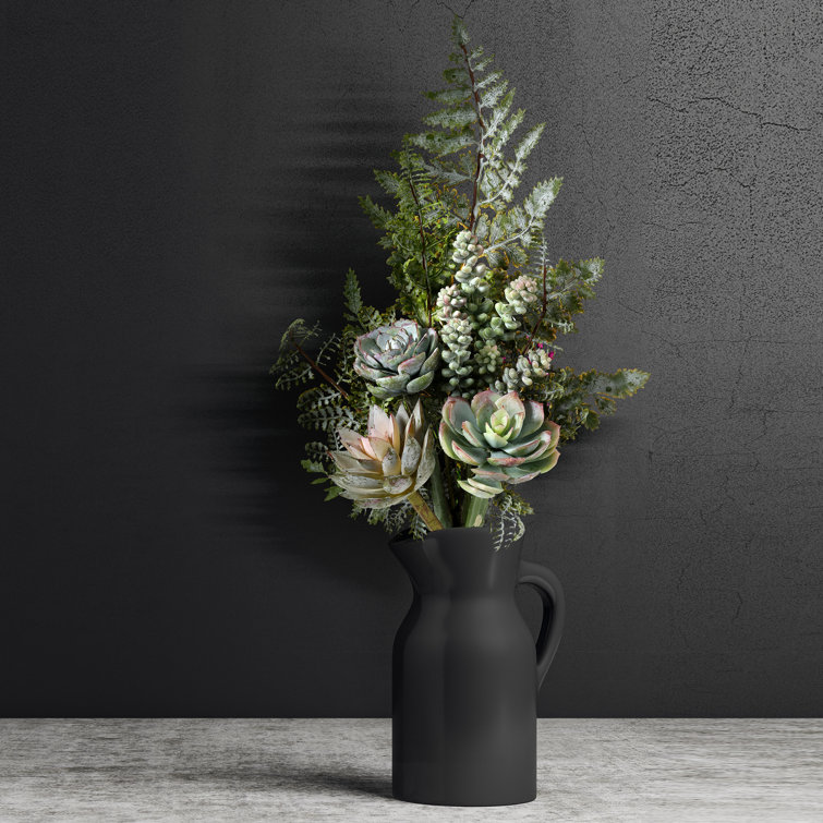 Breakwater Bay Succulent and Fern Floral Arrangements & Reviews | Wayfair