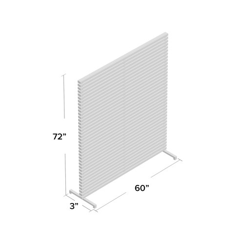 AllModern Auden 60'' W x 72'' H Single Panel Room Divider & Reviews ...