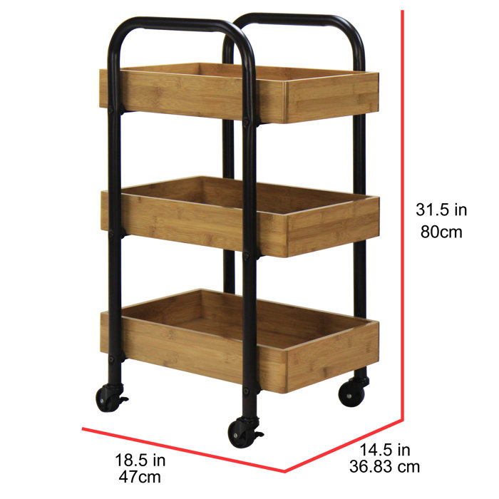 Oceanstar Design Utility Cart & Reviews | Wayfair