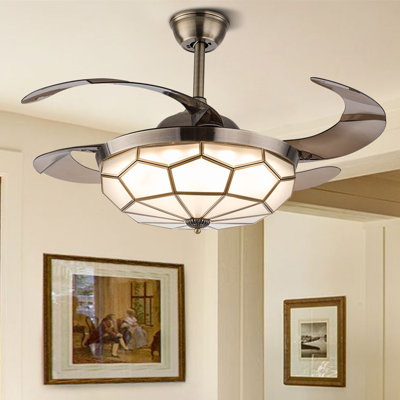 Red Barrel Studio® 42'' Ceiling Fan with LED Lights | Wayfair