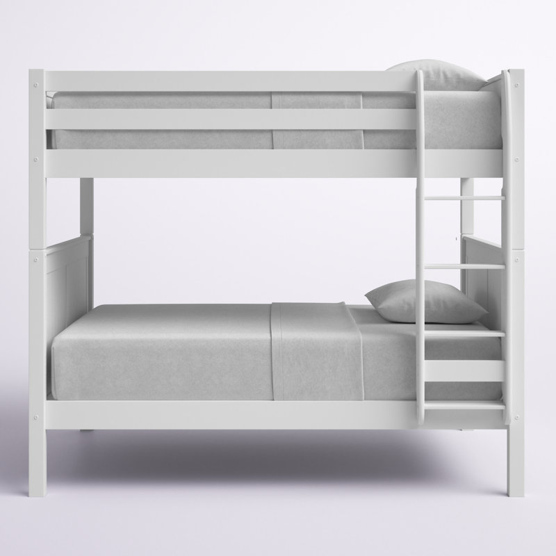 Mack & Milo™ Burkley Full Over Full Solid Wood Standard Bunk Bed by ...