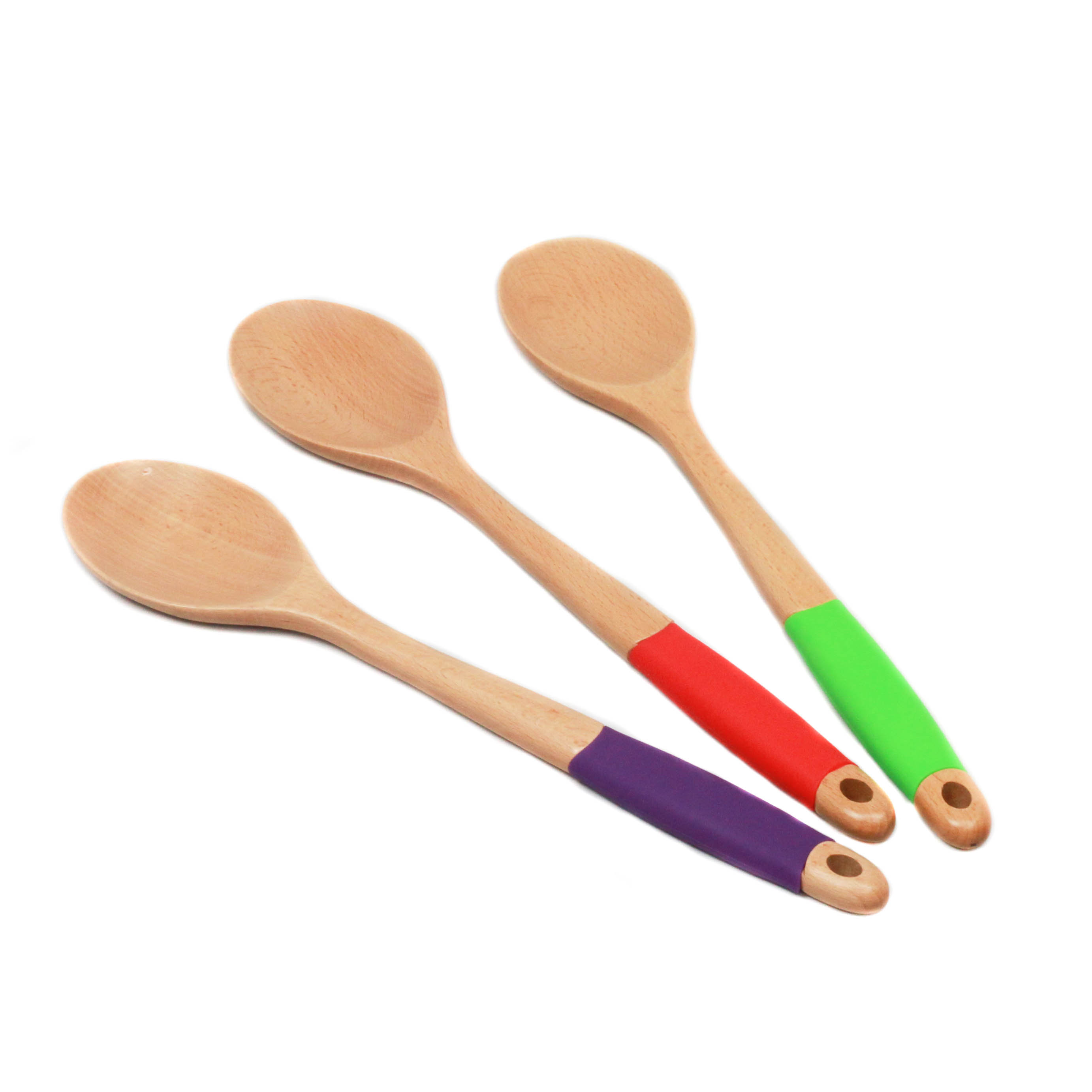 Chef Craft 3-Piece Rainbow Wooden Spoon Set & Reviews | Wayfair