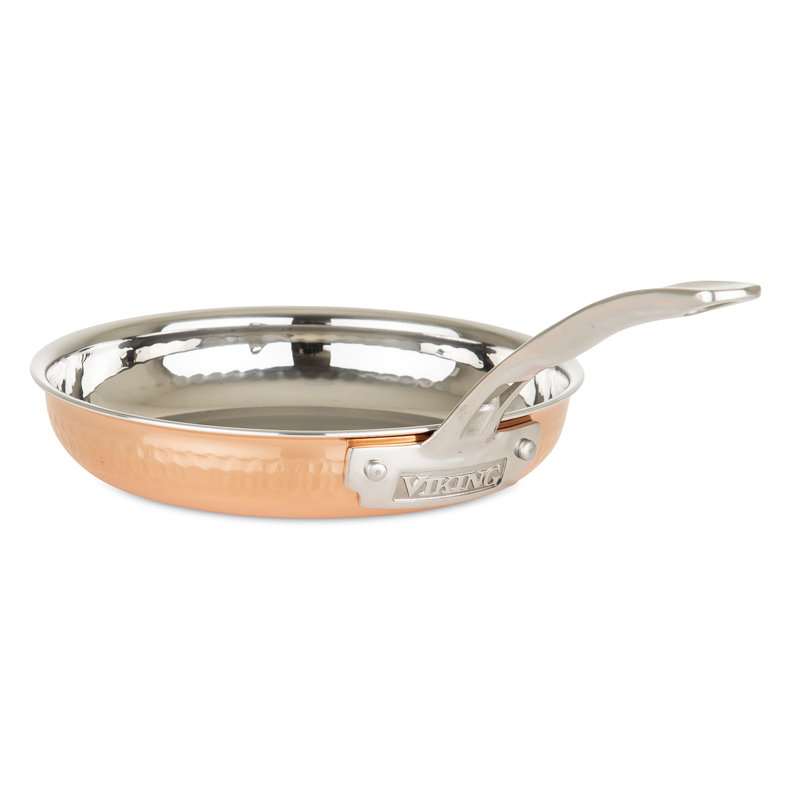 Viking Hammered Copper Clad 10 Piece Cookware Set & Reviews | Birch Lane