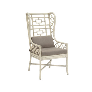 Rattan Wicker Wingback Chair | Wayfair