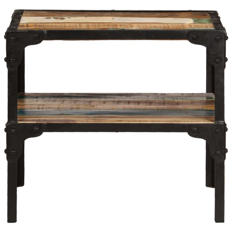 Williston Forge Lanagan Solid Reclaimed Wood Side Table | Wayfair.co.uk