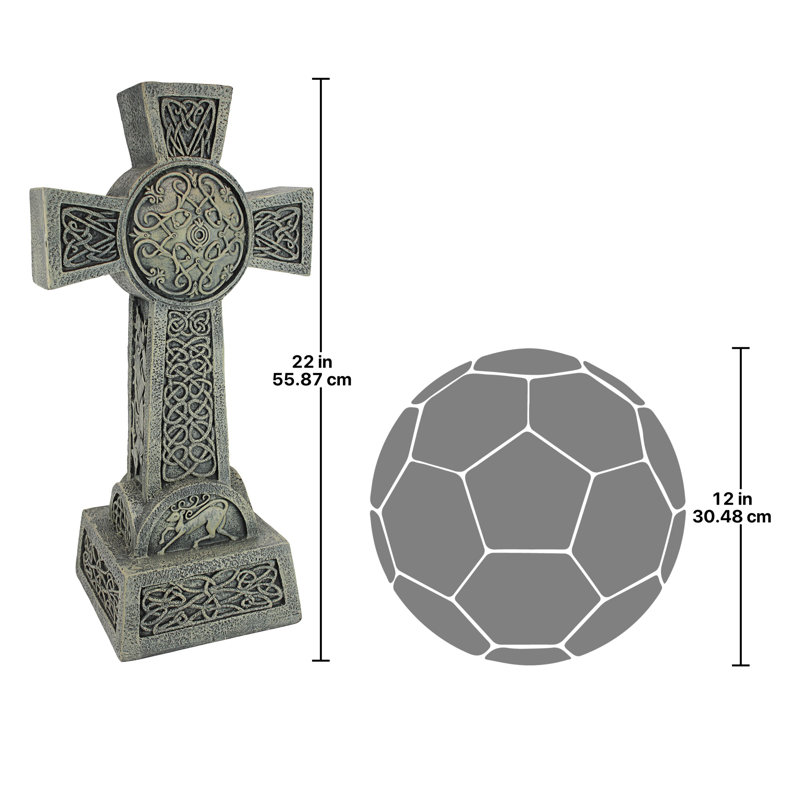 Design Toscano Donegal Celtic High Cross Statue & Reviews | Wayfair