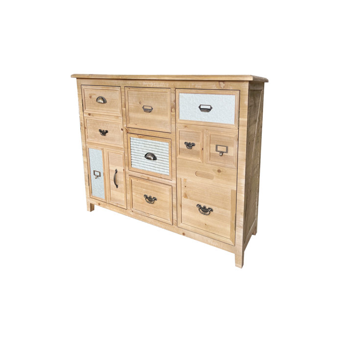 Millwood Pines Abdur-Rafeh 32.28'' Tall 2 - Door Accent Cabinet | Wayfair