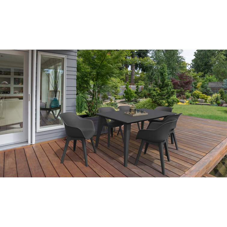 Keter Lima 6 Seat Dining Set | Wayfair.co.uk